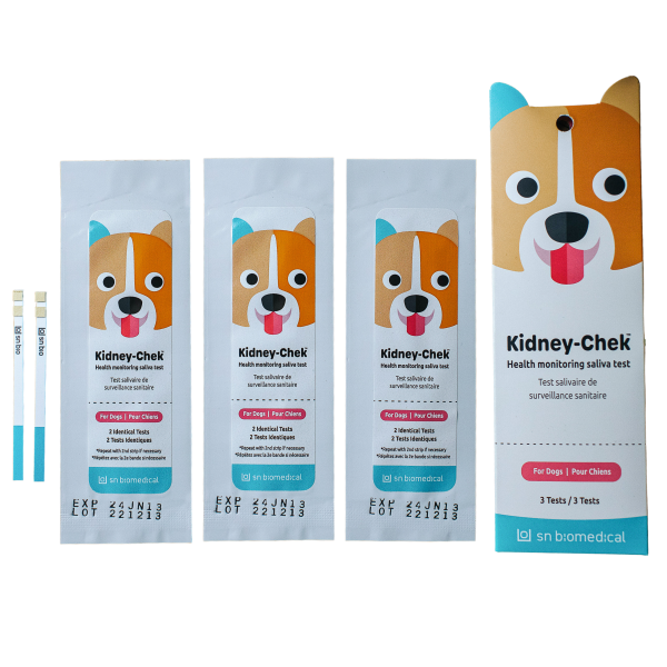Kidney-Chek for Dogs 3 Tests - Pan Pacific Pet
