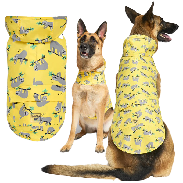 Canada Pooch Pick Me Poncho Sloths Size 18 - Pan Pacific Pet