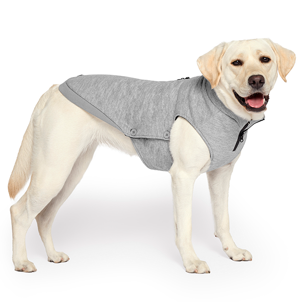Canada Pooch Waterproof Sweater Grey Size 8 - Pan Pacific Pet
