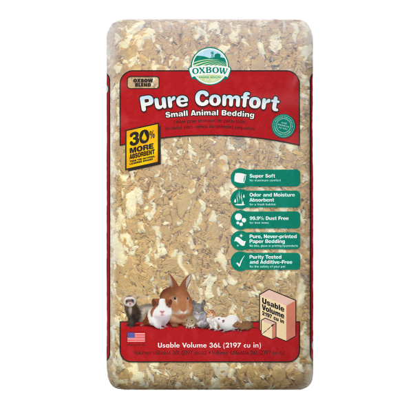 Oxbow Pure Comfort Bedding Oxbow Blend 36L (2197 cu in) - Pan Pacific Pet