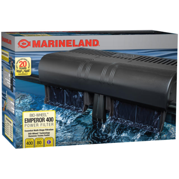 Marineland Emperor Power Filter 400 Rite Size E up to 90 gal - Pan ...