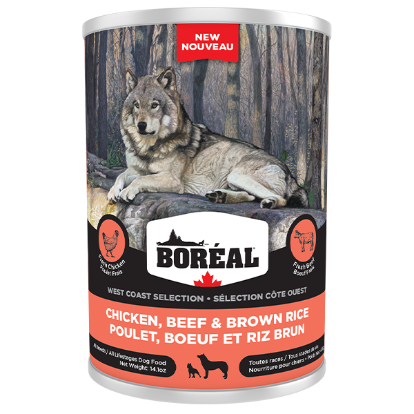 Boreal Dog West Coast Selection Chicken Beef&BrRice 12/400g - Pan ...