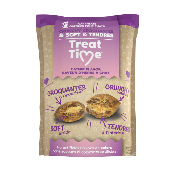 Treat Time Cat Nip Treats 100g - Pan Pacific Pet